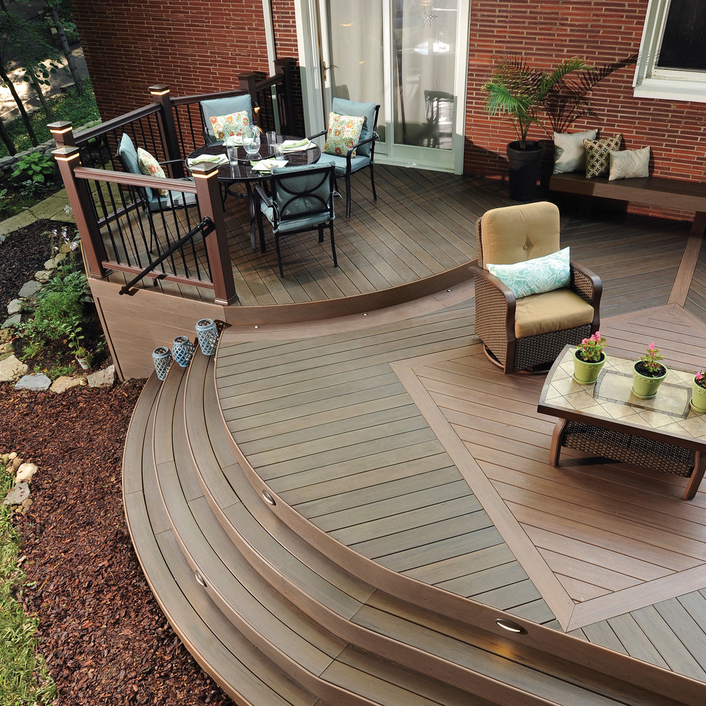 Legacy Collection Mocha with Pecan Accents - Transitional - Deck ...
