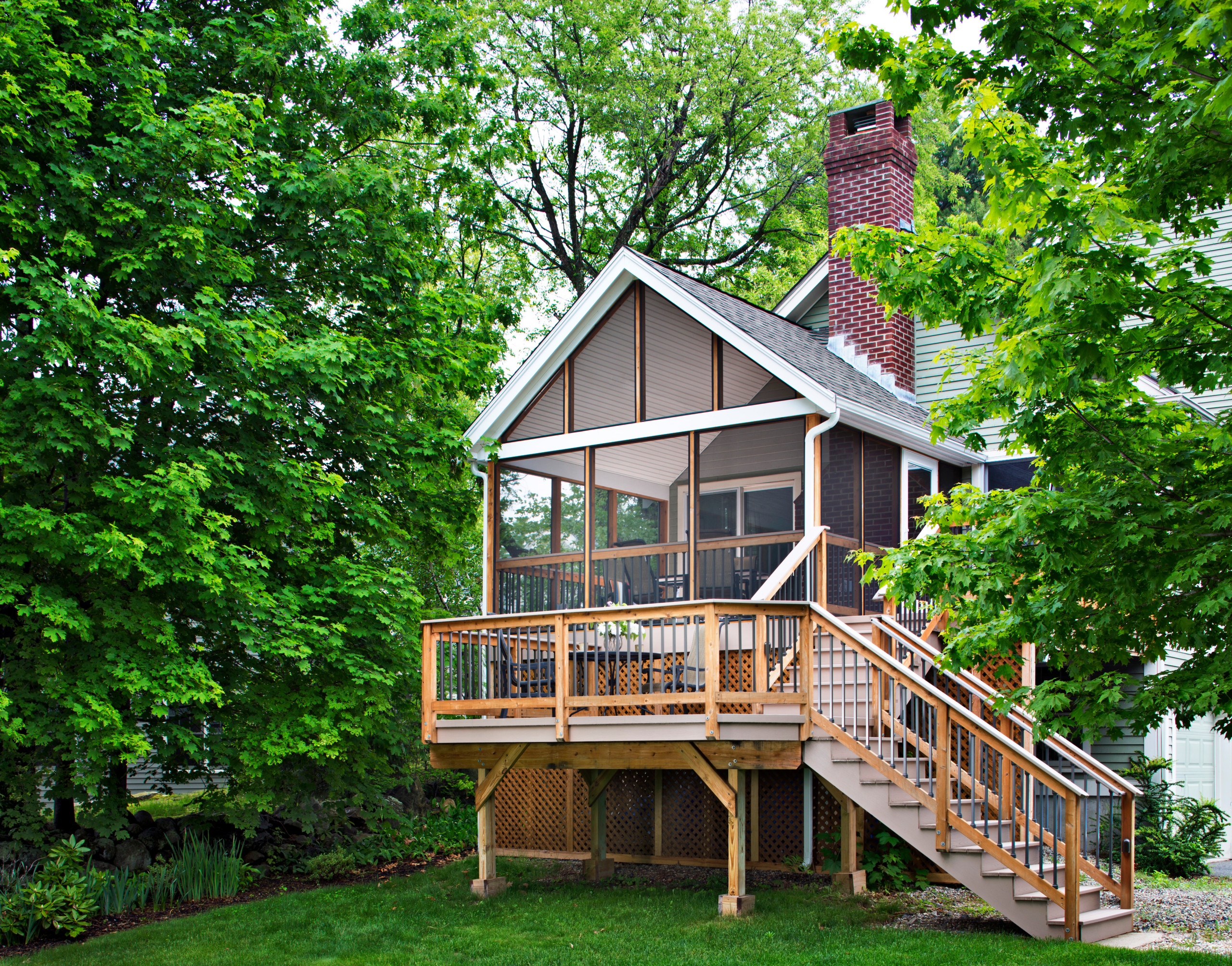 Back Deck Ideas For Split Level Homes - Homemade Ftempo