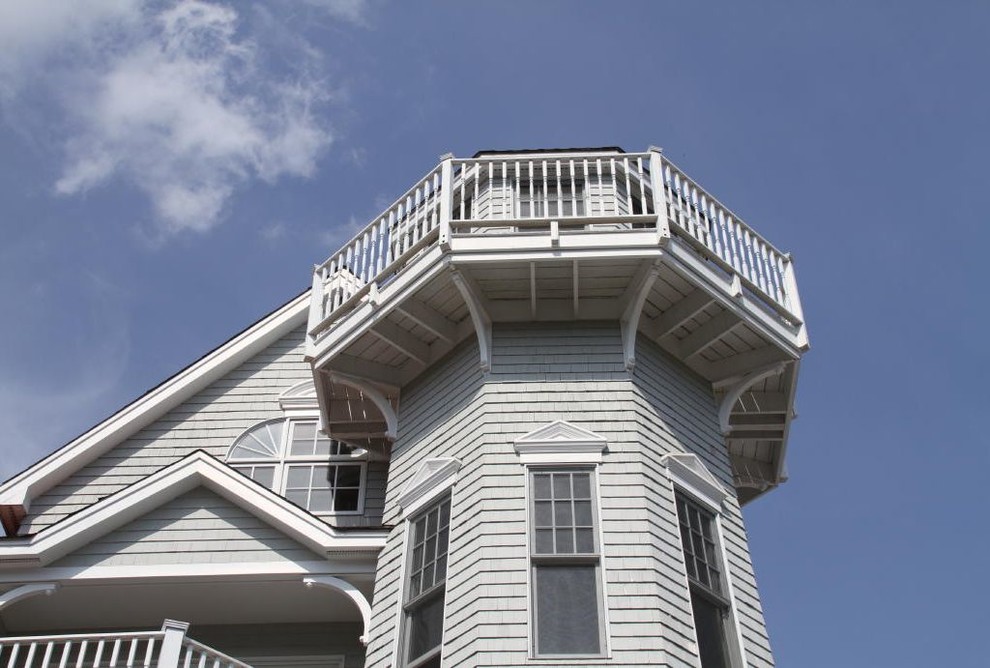 Lighthouse Home - Beach Style - Deck - Boston - by Percheron Group | Houzz