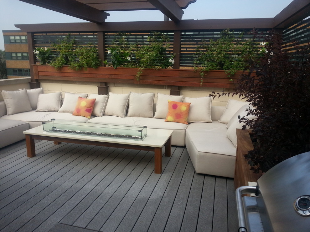Lincoln lounge park - Contemporary - Deck - Chicago - by Chicago Green ...