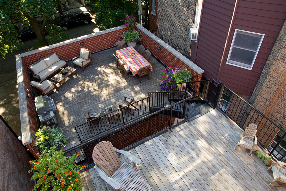 Lincoln Park, Chicago, IL Residence (A) - Traditional - Deck - Chicago ...