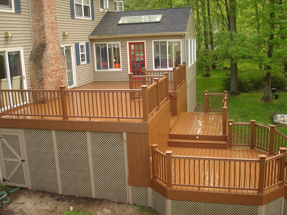 Long Hill, NJ TimberTech Deck - Traditional - Deck - New York - by Deck ...
