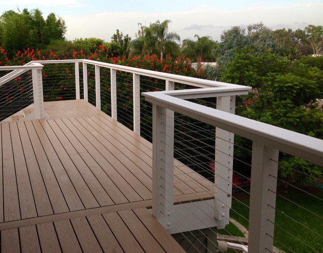 Los Angeles deck and cable railing - Modern - Deck - Los Angeles - by ...