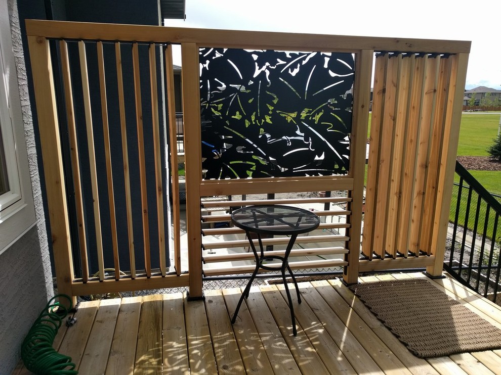 Louvered Deck Privacy Screen - Craftsman - Deck - Toronto - by ...
