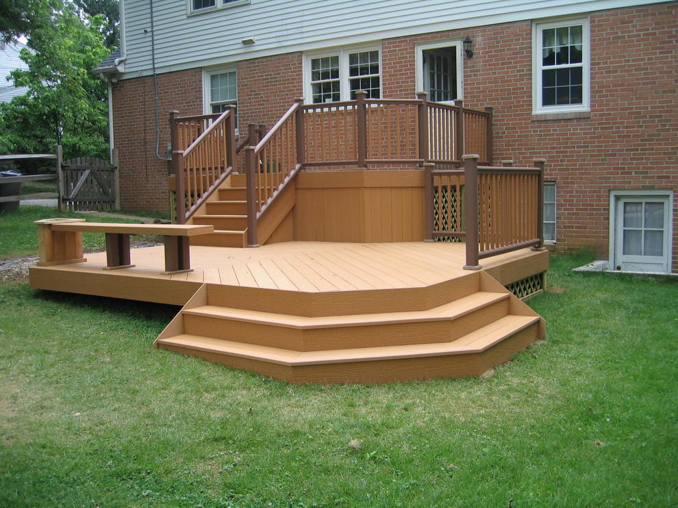 Low Maintenance Decks and Railings - Deck - Baltimore - by Frontier ...