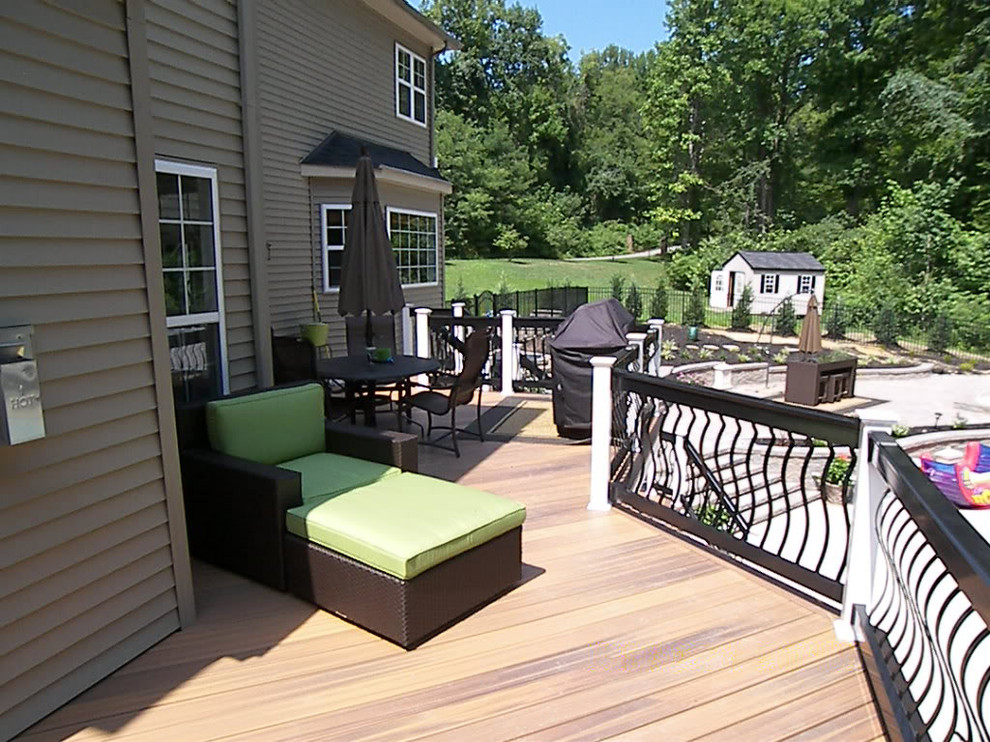 Low Maintenance Decks - Traditional - Deck - Baltimore - by HNH Deck ...