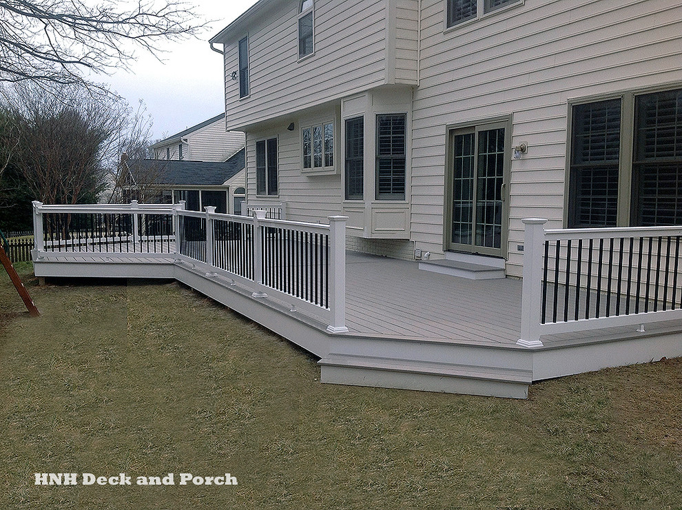Low Maintenance Decks - Traditional - Deck - Baltimore - by HNH Deck ...