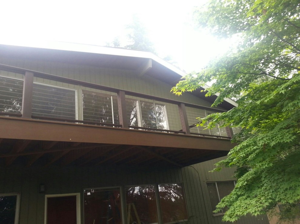 Lyle cantilevered deck (8'0" ) cantilever - Contemporary - Deck ...