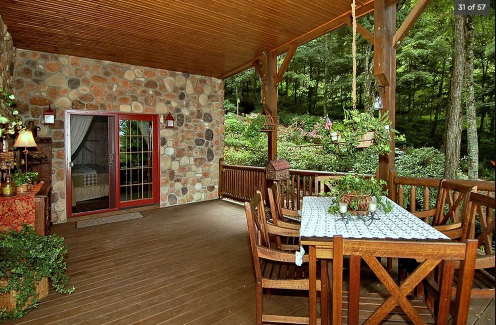 Maggie Valley Seven Gables Home - Rustic - Deck - Other - by Gastineau ...