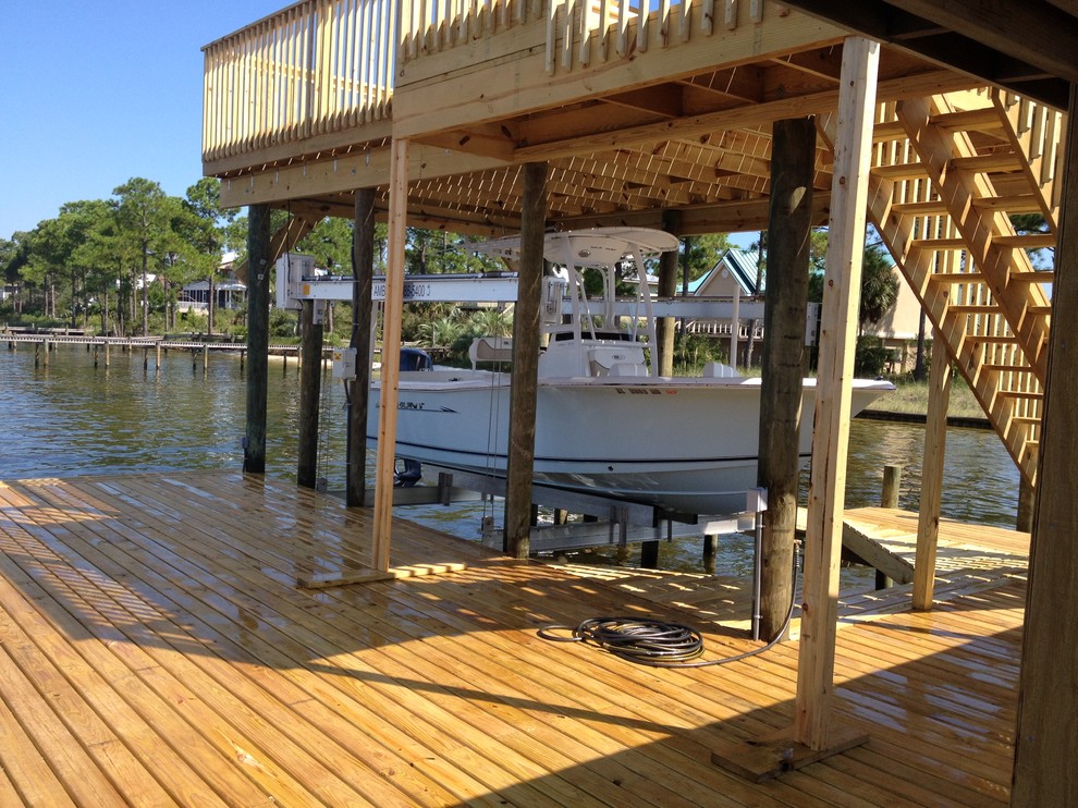 Marlin Key Dock - Beach Style - Deck - Miami - by Seale Quality ...