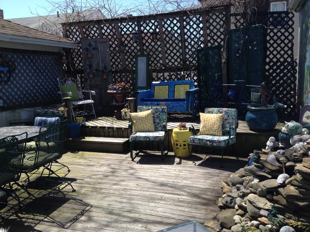 Marsha's Home....... Backyard Bliss! - Eclectic - Terrace - New York ...