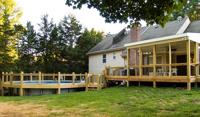 McNichols - Pressure treated deck in Kansas City - Deck - Kansas City ...