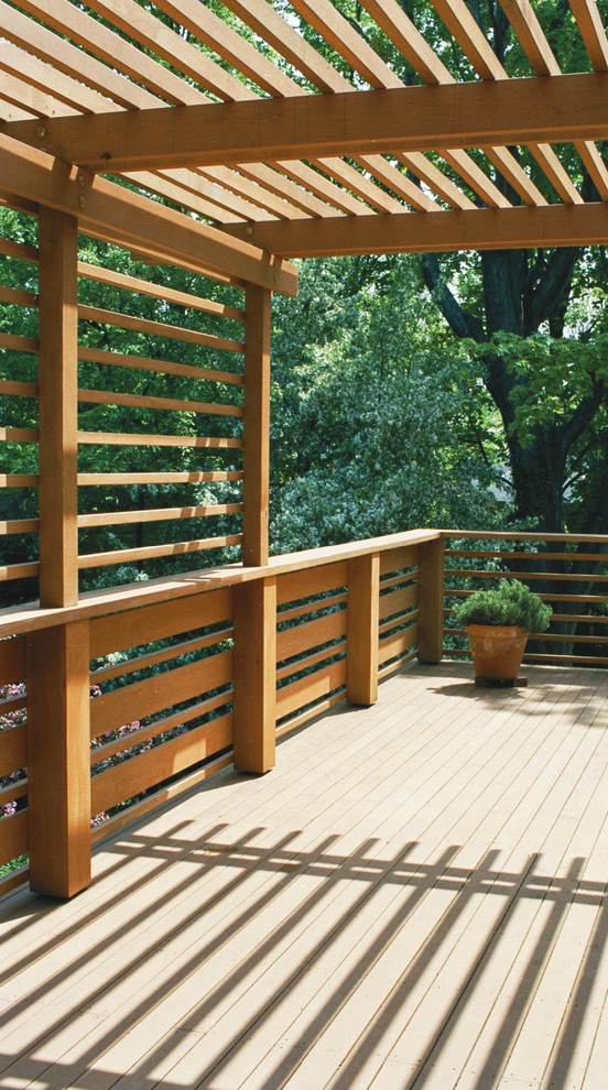 Meranti Pergola - Traditional - Deck - Boston - by Selectwood - Building Material & Specialty ...