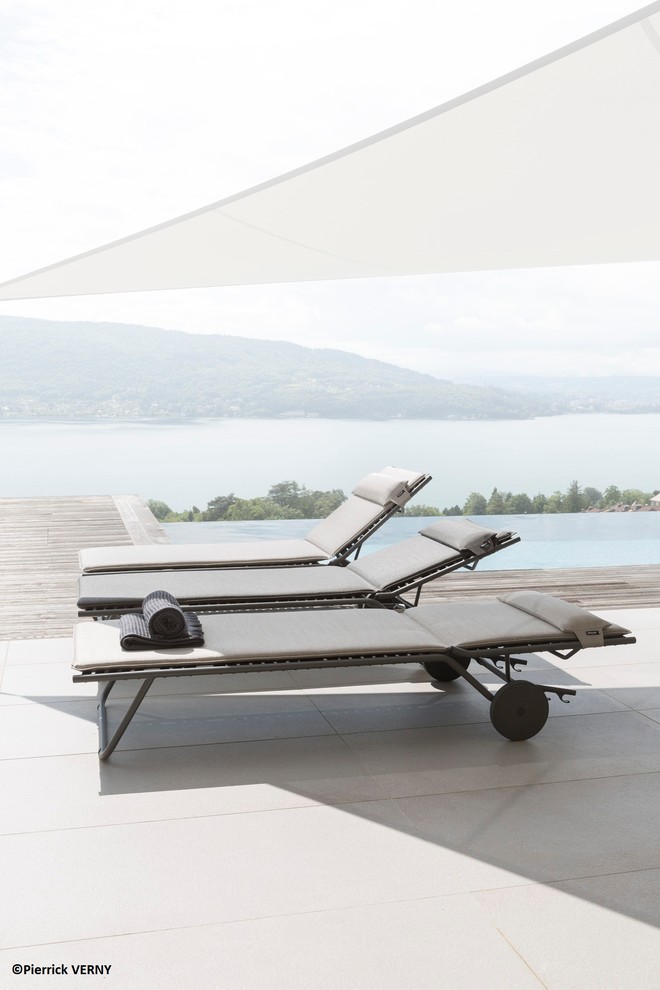 Miami Lit de Soliel Chaise Lounges on Deck - Deck - Denver - by Lafuma ...