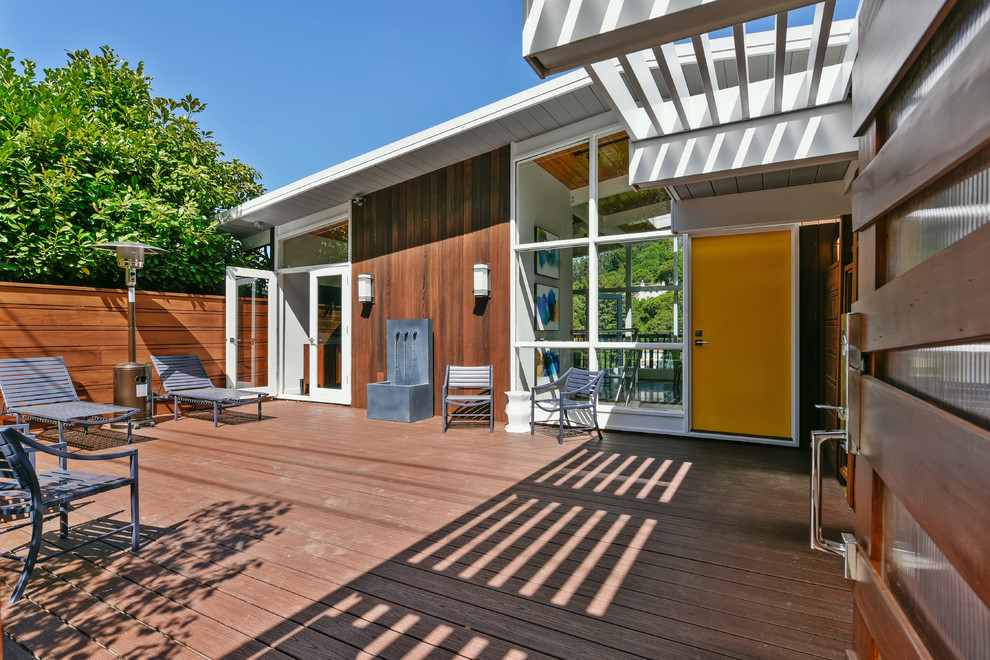 Mid Century Home - Midcentury - Deck - San Francisco - by WARREN SHEETS ...