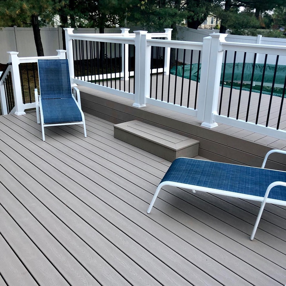 Miltilevel Trex Pool Deck - Deck - Philadelphia - by South Jersey ...