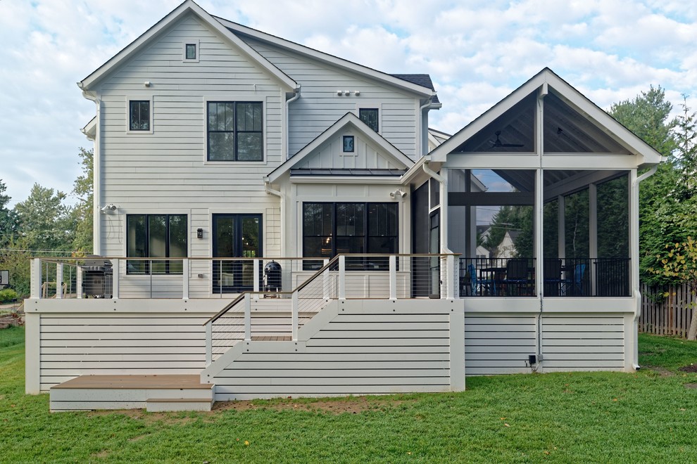 Modern, Airy, Northern Virginia Deck and Porch - Modern - Deck - DC ...