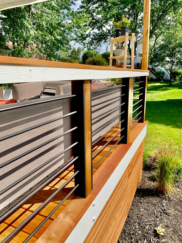 Modern Back Deck - Modern - Deck - St Louis | Houzz