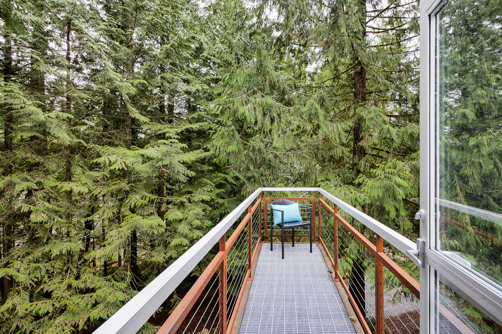 Modern Chalet - Contemporary - Deck - Seattle - by Kirsten Robertson ...