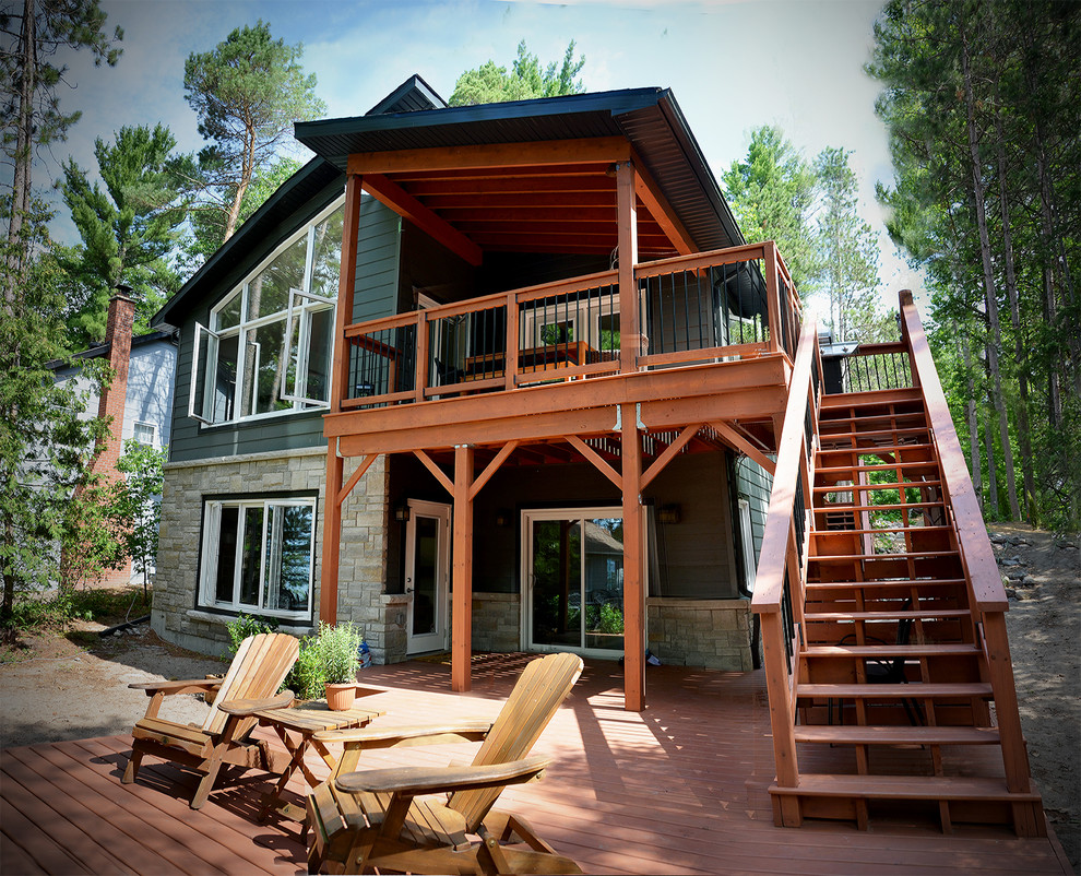 Modern Custom Cottage - Modern - Deck - Toronto - by Royal Homes | Houzz
