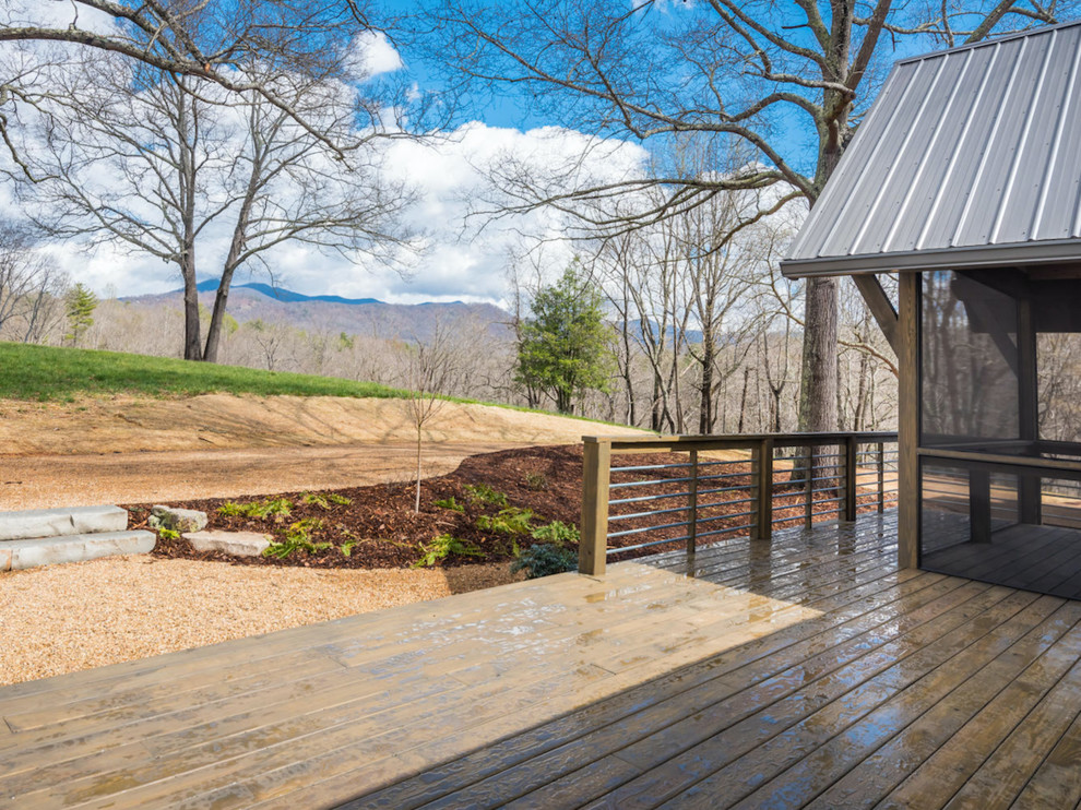Modern Farmhouse Deck with Views - Farmhouse - Deck - Other - by WSM ...