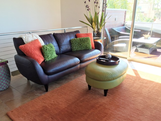 Modern Industrial Beach Home - Moderne - Terrasse en Bois - San Diego ...