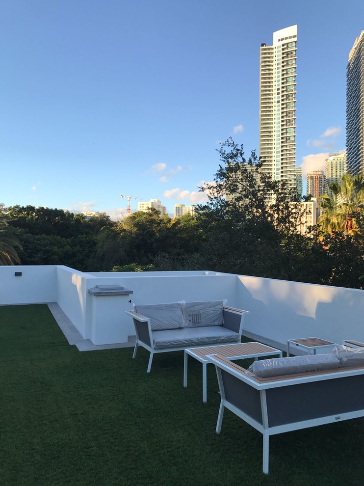 Modern Luxury Home on South Miami Drive - Modern - Deck - Miami - by ...