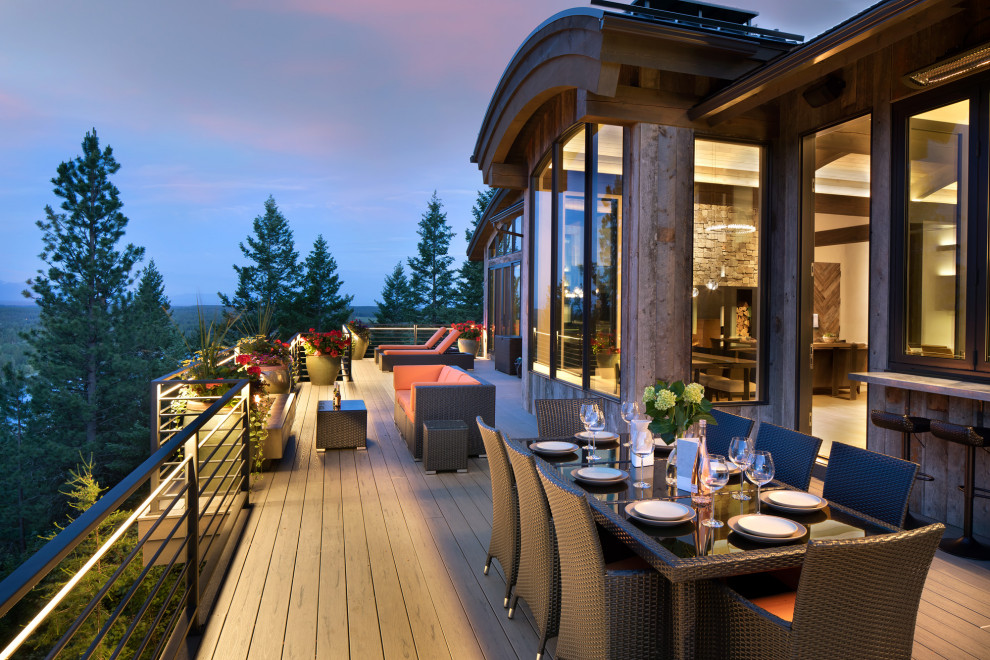 Mount Crumpit - Rustic - Deck - Other - by Altius Design Group | Houzz