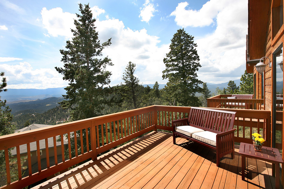 Mountain Home - Rustic - Deck - Denver - by Colorado Visions ...