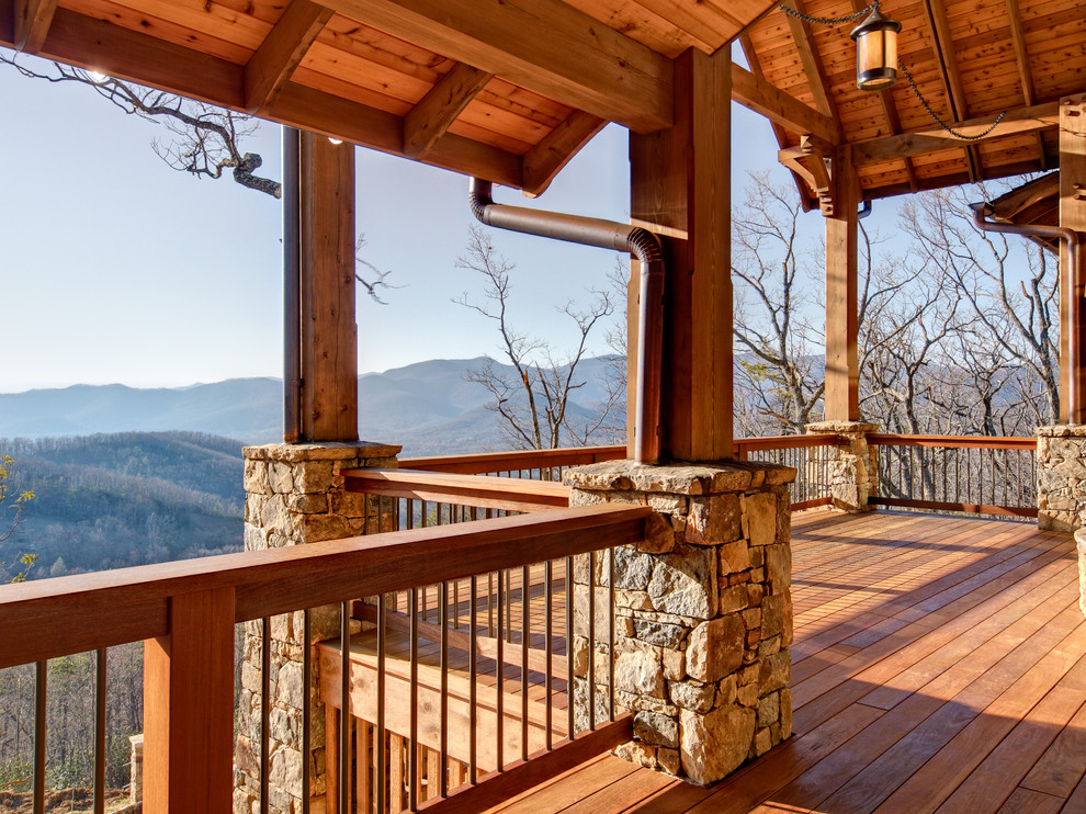 Mountain Cabin Deck Designs