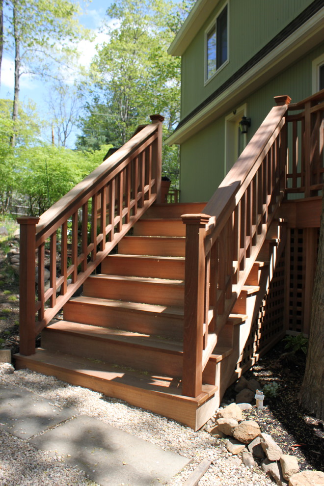 Mountain Trail Deck - Traditional - Deck - New York - by Sunrise ...