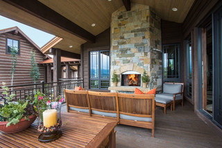 Mountain Transitional Home - Transitional - Deck - Salt Lake City - by ...