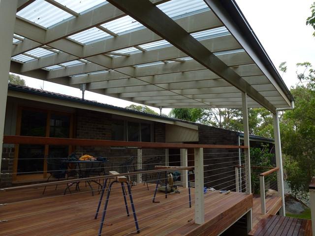 Mt Colah - Decking & Pergola - Moderne - Terrasse en Bois - Sydney ...