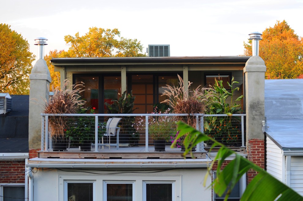 Mt. Pleasant Rooftop Addition - Modern - Deck - DC Metro - by Studio ...