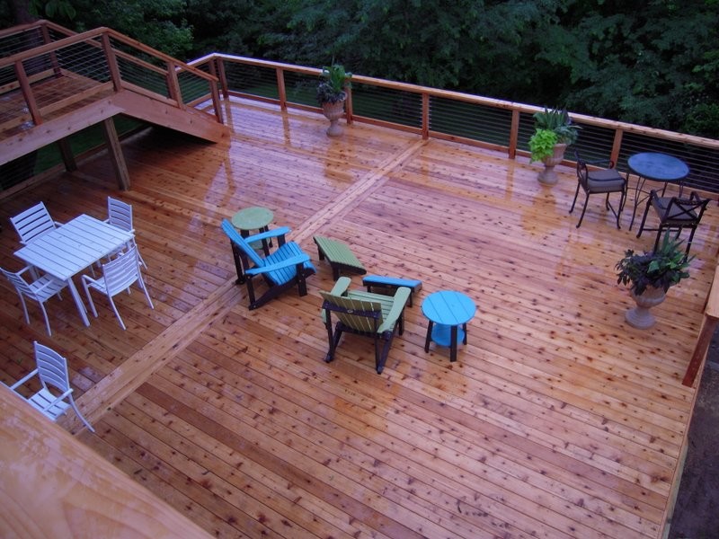 Multi-level Deck - Traditional - Deck - Other - by Concept Design ...