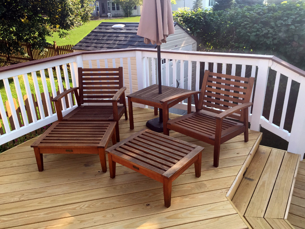Multi-Level Pool Deck in Aurora, IL - Traditional - Deck - Chicago - by ...