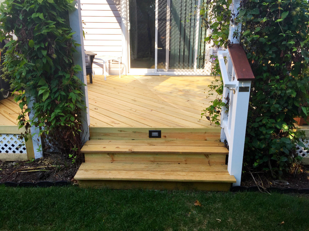 Multi-Level Pool Deck in Aurora, IL - Traditional - Deck - Chicago - by ...