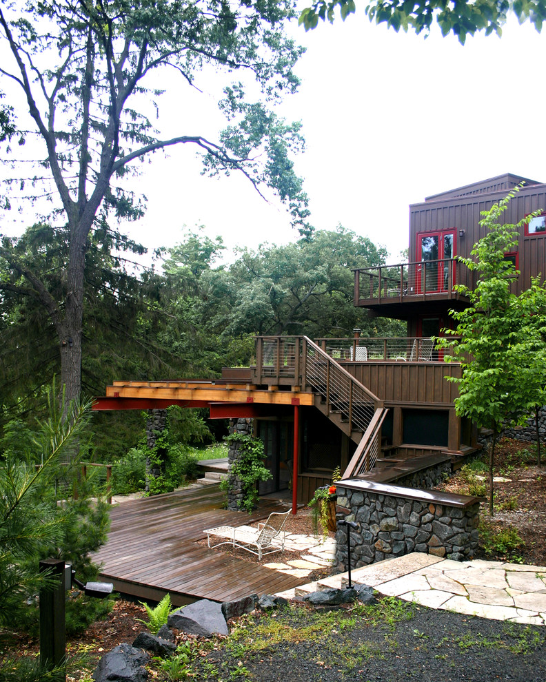 Multilevel Outdoor Spaces - Transitional - Deck - Minneapolis - by MSR ...