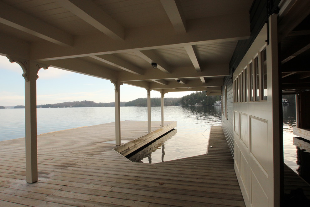 Muskoka Boathouse - Traditional - Deck - Toronto - by Sprout Studios ...