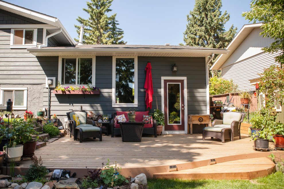 Natural Deck - Traditional - Deck - Calgary - by Final Cut Creations ...