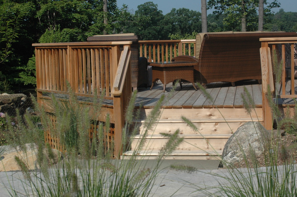 Natural Oasis - Traditional - Deck - New York - by Harmony Design Group ...