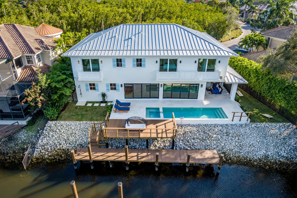 Nature Pointe, Gordon River Lane, Naples FL - Beach Style - Deck ...