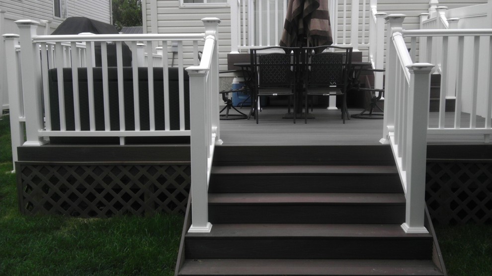 New Deck with custom BBQ platform - Craftsman - Deck - New York - by ...