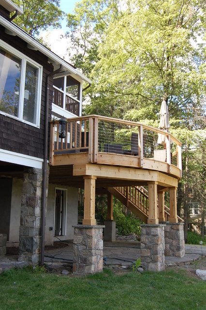 New Rear Deck - Craftsman - Deck - Philadelphia - by marshall sabatini ...