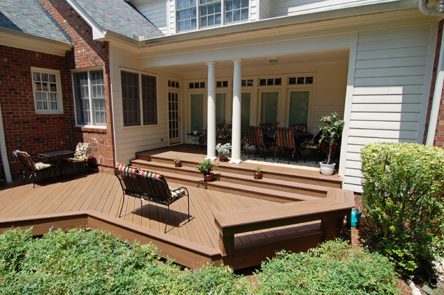 New TimberTech deck in Wessex - Clásico - Terraza y balcón - Raleigh ...