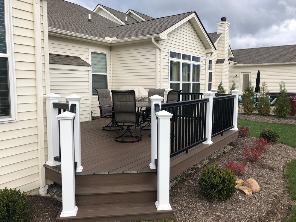 New Trex Deck with Fiberon Rails - Terrasse en Bois - Cleveland - par ...