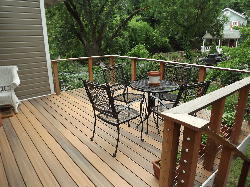 NW Washington DC Custom Deck - Contemporary - Deck - DC Metro - by MLM ...