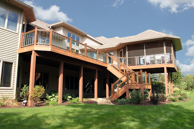 Octagonal Screen Porch - Clásico - Terraza y balcón - Otras zonas - de ...