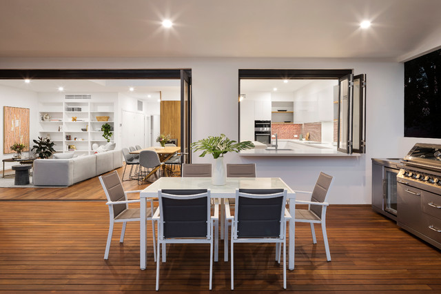 Open plan living at it's finest - Modern - Deck - Melbourne - by Kube ...