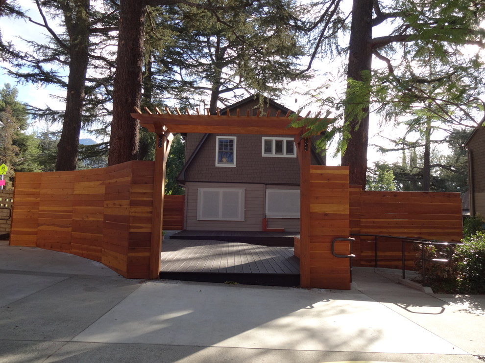 Outdoor Classroom at Saint Mark's School - Transitional - Deck - Los ...